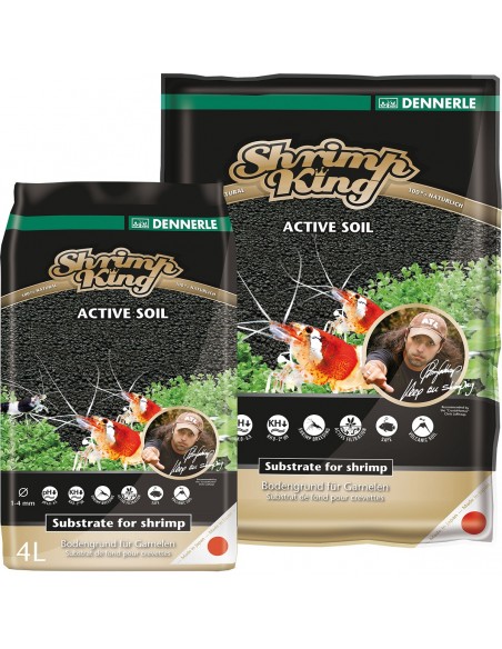 Dennerle ShrimpKing Active Soil 4L 1-4mm