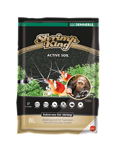 Dennerle ShrimpKing Active Soil 8L 1-4mm