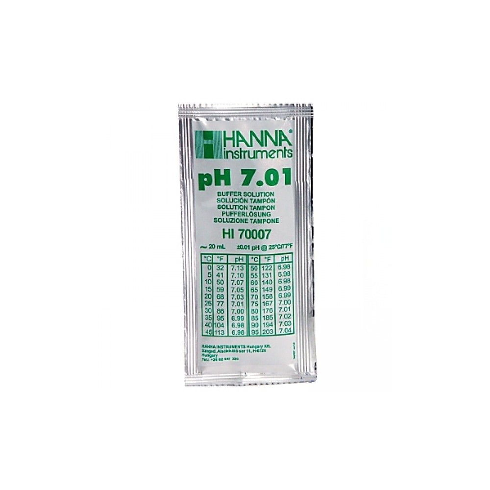 Hanna Buffer Solution pH 7.01 25 x 20ml (HI70007P)