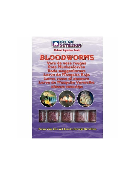Ocean Nutrition Bloodworms Cube Tray 100 gr