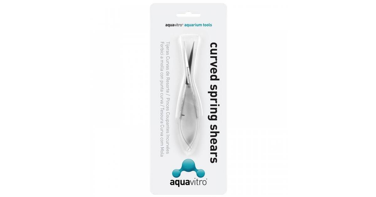Aquavitro Curved Spring Shears 15 cm