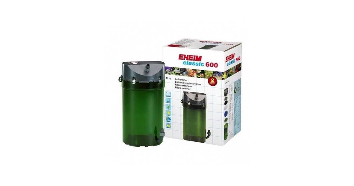Eheim External Filter Classic 600 (2217) με βάνες